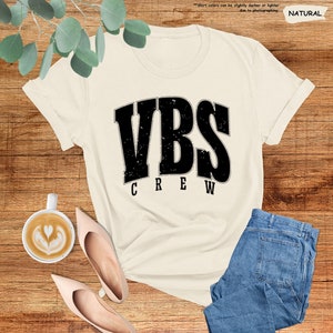 VBS Crew Shirt, VBS Shirt, Vacation Bible School Shirt, VBS Mode Shirt ...