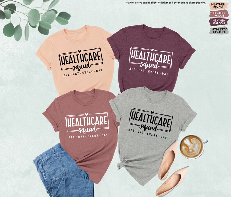 Healthcare Squad Shirts, Healthcare Worker Shirt, Healthcare Gifts ...