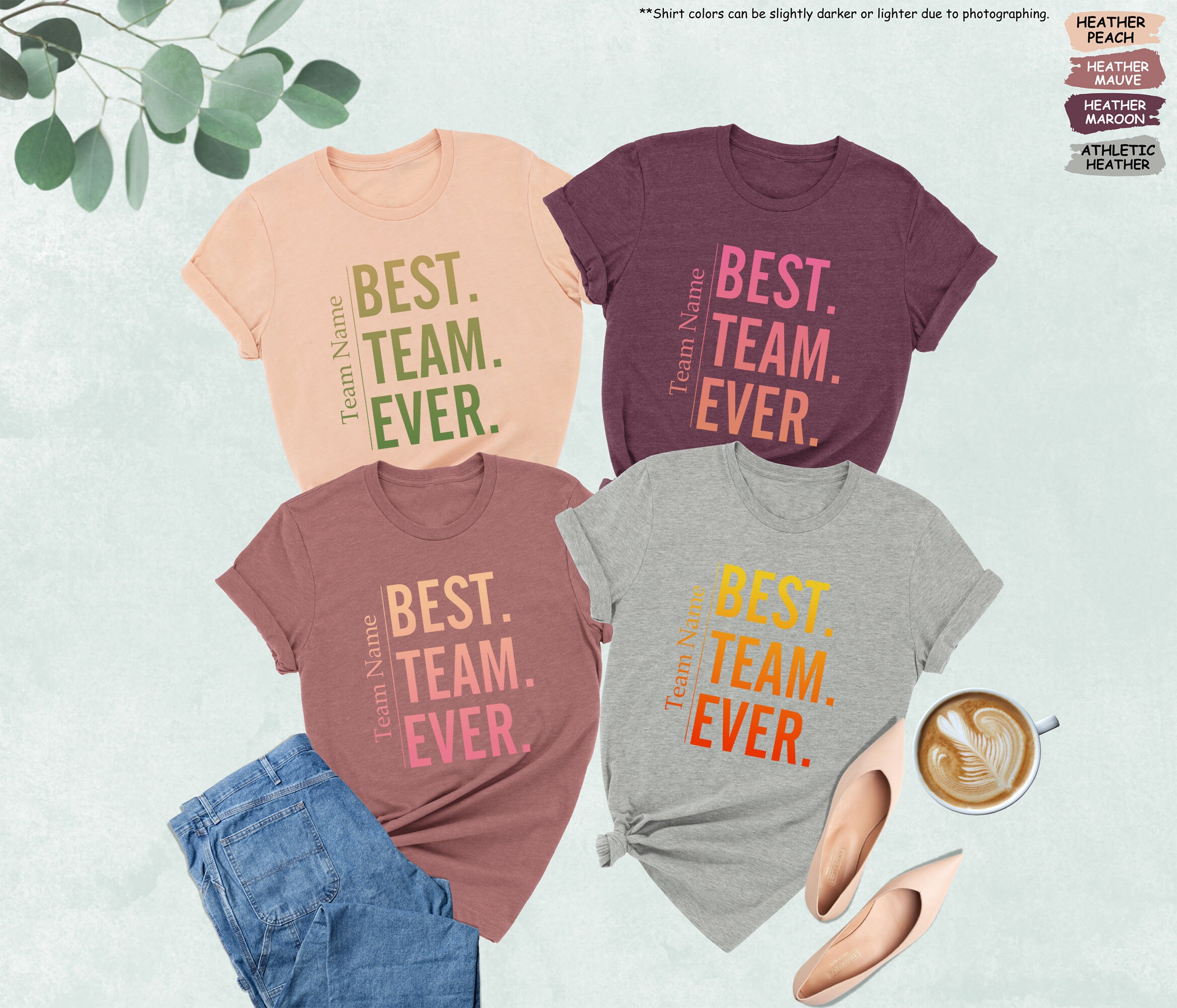 Custom Best Team Ever Shirts, Custom Team Shirt, Best Team Ever Shirt ...