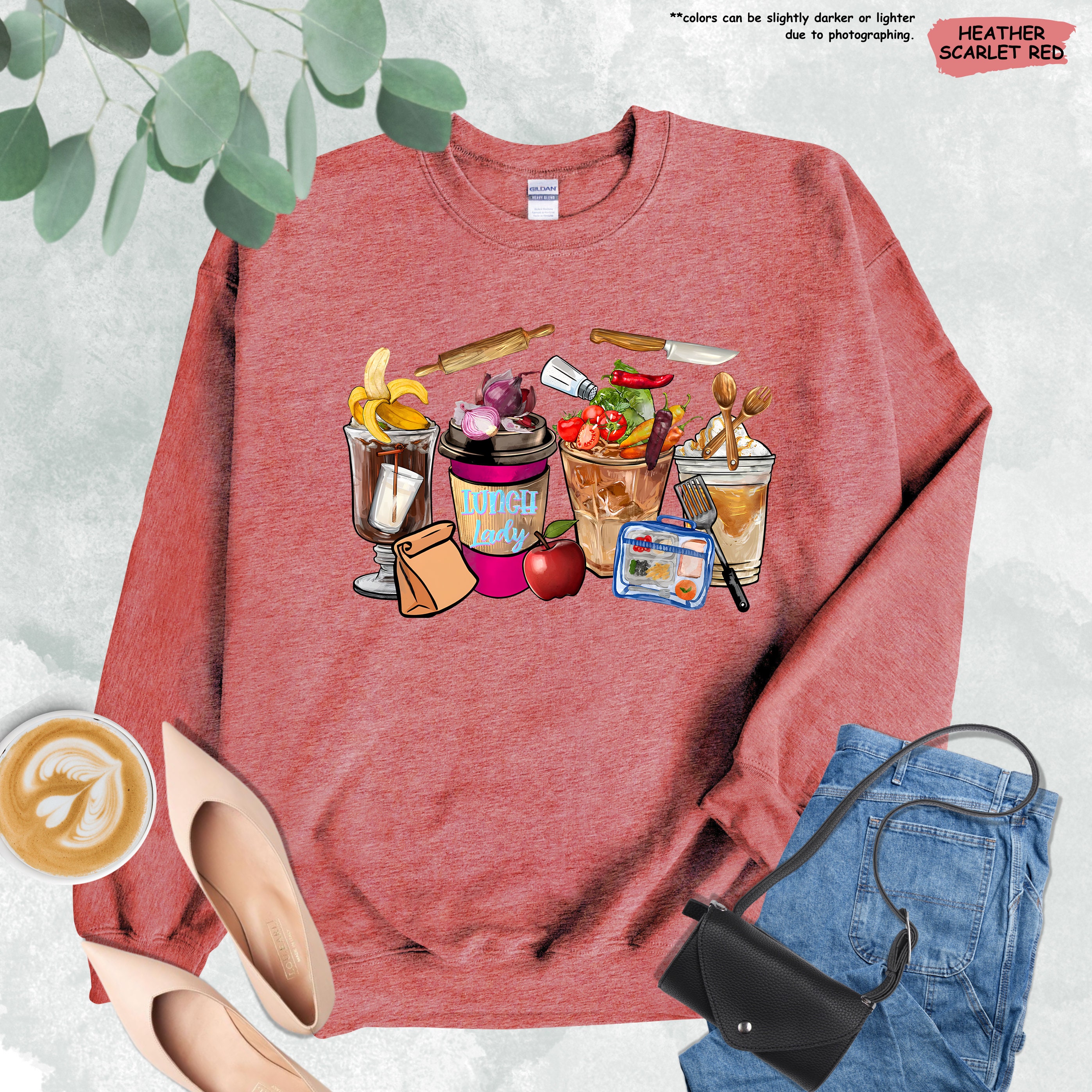 Lunch Lady Shirt, School Lunch Lady Shirt,school Cafeteria Worker Tee ...