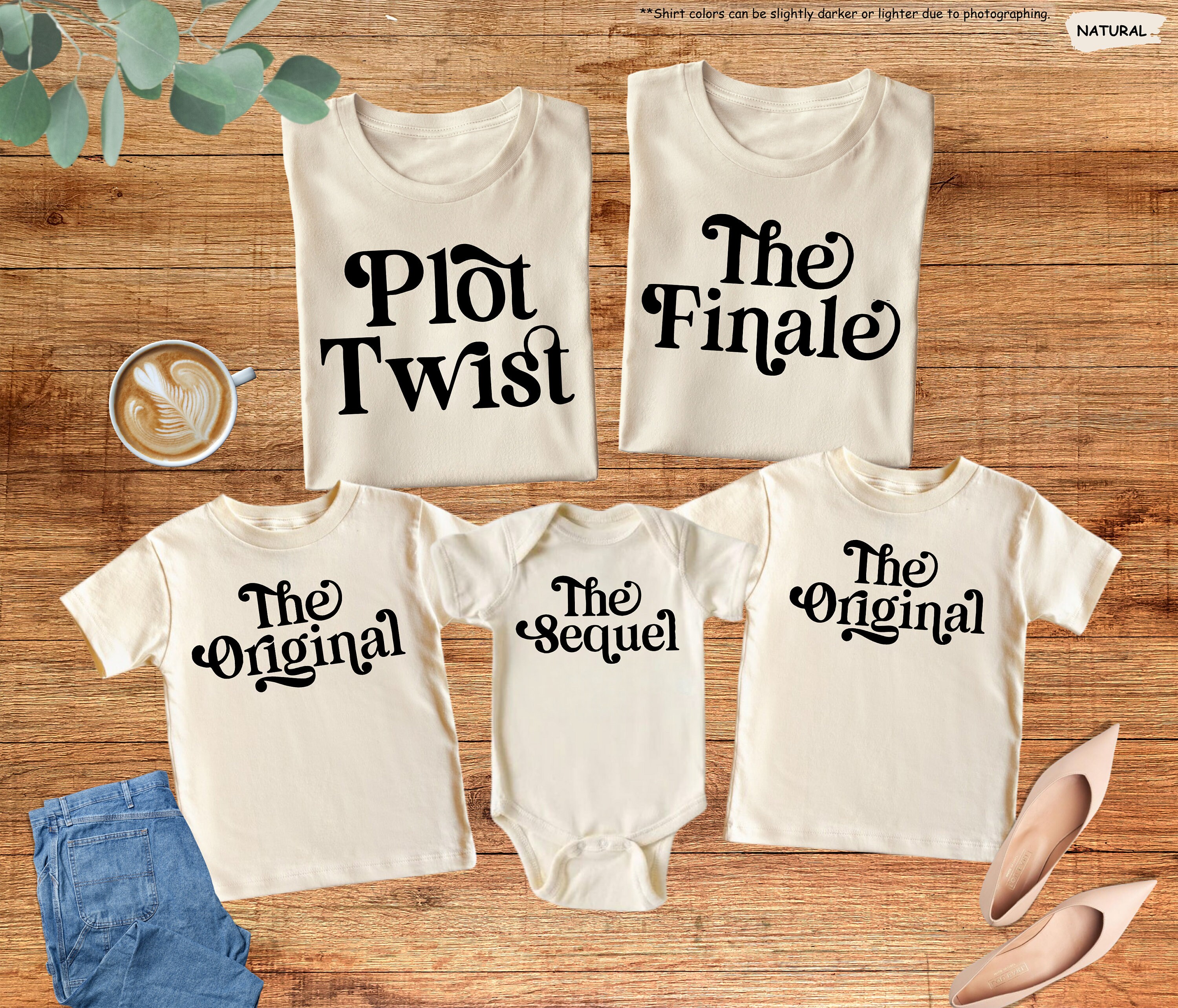 Matching Family Shirts,siblings Shirts,original Sequel Finale Plot ...