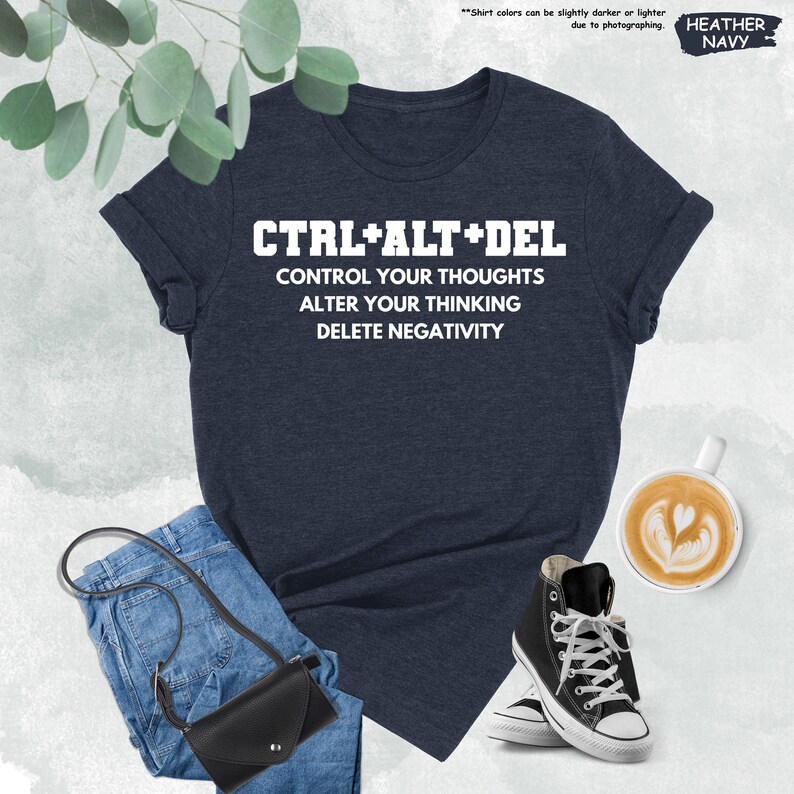 Ctrl Alt Del Shirt, Motivational Sweatshirt,shirt for Women,gift for ...