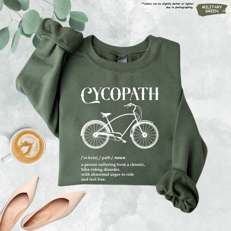 Cycopath Shirt, Funny Cycling Shirt, Cycling Shirt,bike Lover Shirt ...