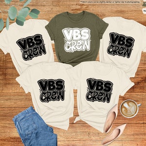 VBS Crew Shirt, Vacation Bible School Shirt, VBS Shirt, Church Camp ...