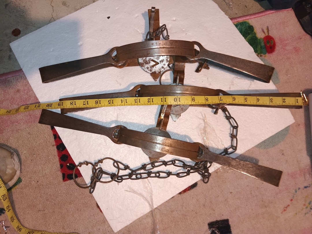 Three Oneida Victor 3 Vintage Traps for Home Decor - Etsy