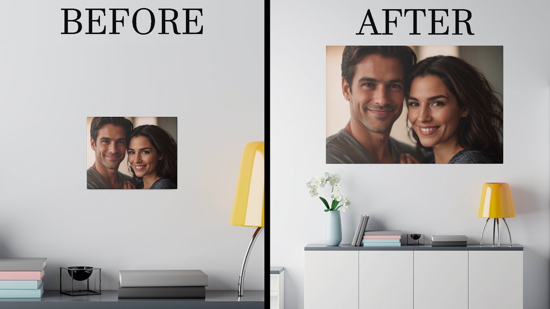 Custom Size Photo Scaling Service - Etsy