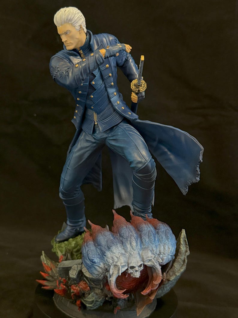 Custom Character Figurine – Hand-painted 12K Resin Statue | Made From ...