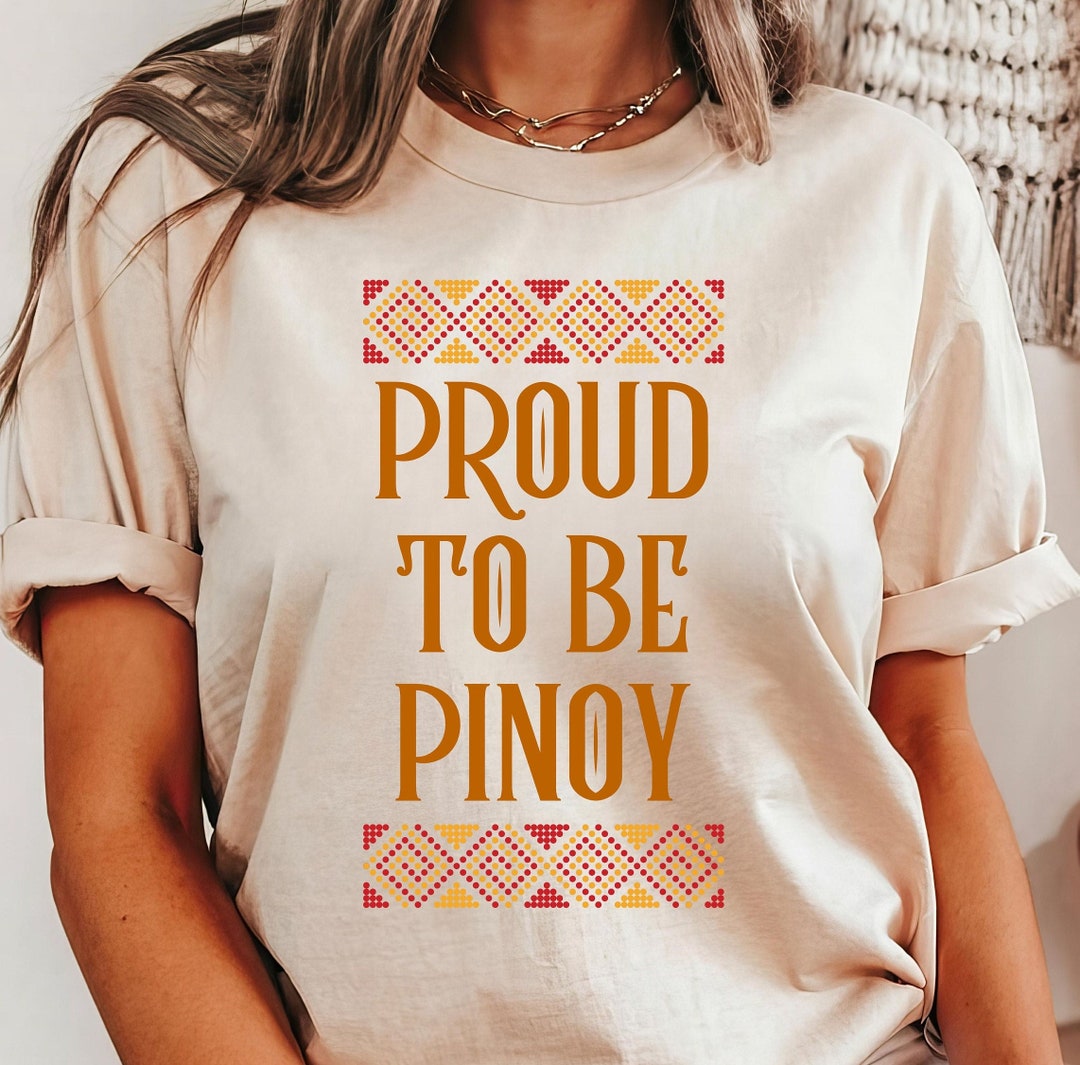 Proud Pinoy T-shirt: Filipino Pride Tee - Etsy