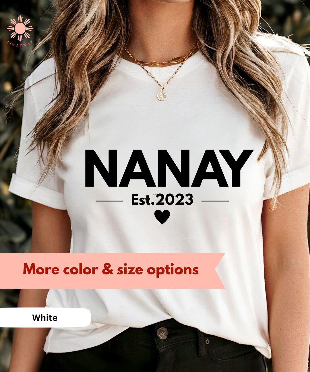 Nanay T-shirt: Filipino Mom Gift, Philippine Pride - Etsy