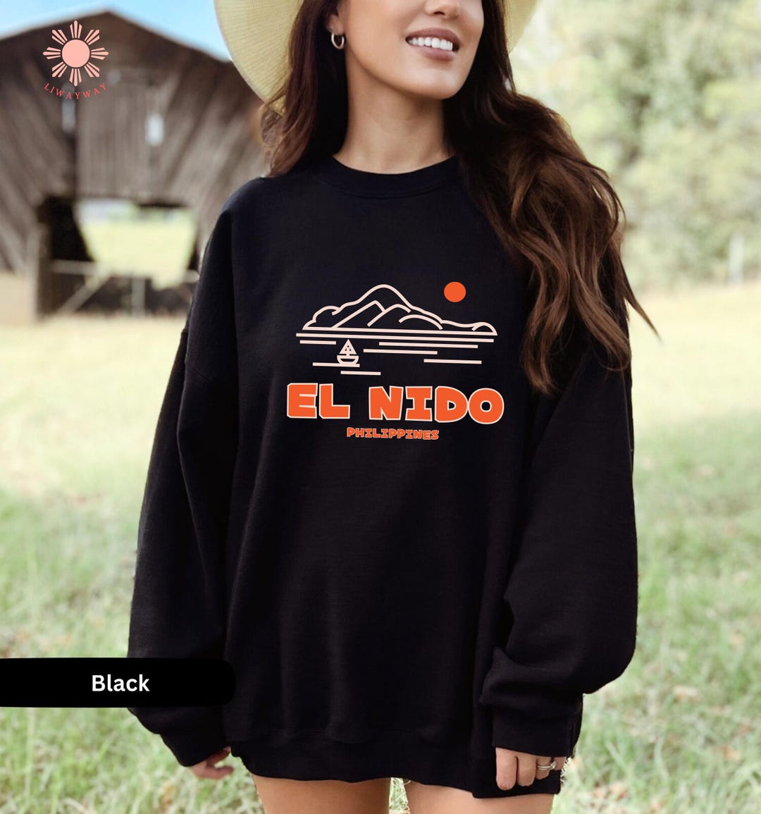 El Nido, Beach Sweatshirt, Filipino Sweater, Manila, Pilipinas ...