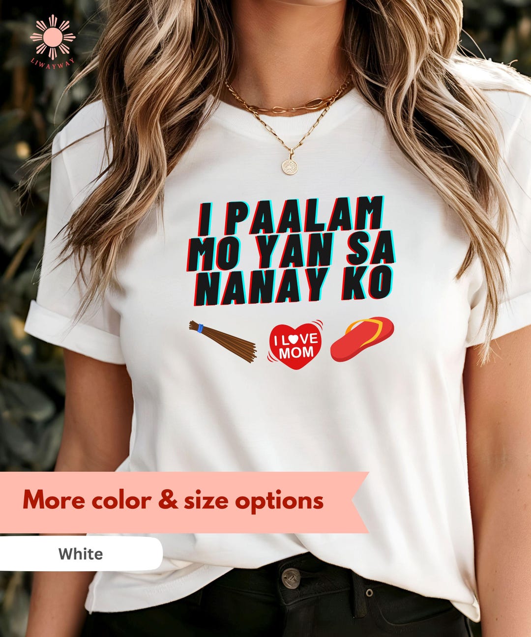 Filipino Mom T-shirt: Funny Tagalog Nanay Quote - Etsy