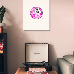 Cream Magic 8 Ball Trendy, Aesthetic Wall Art I Digital Download I ...