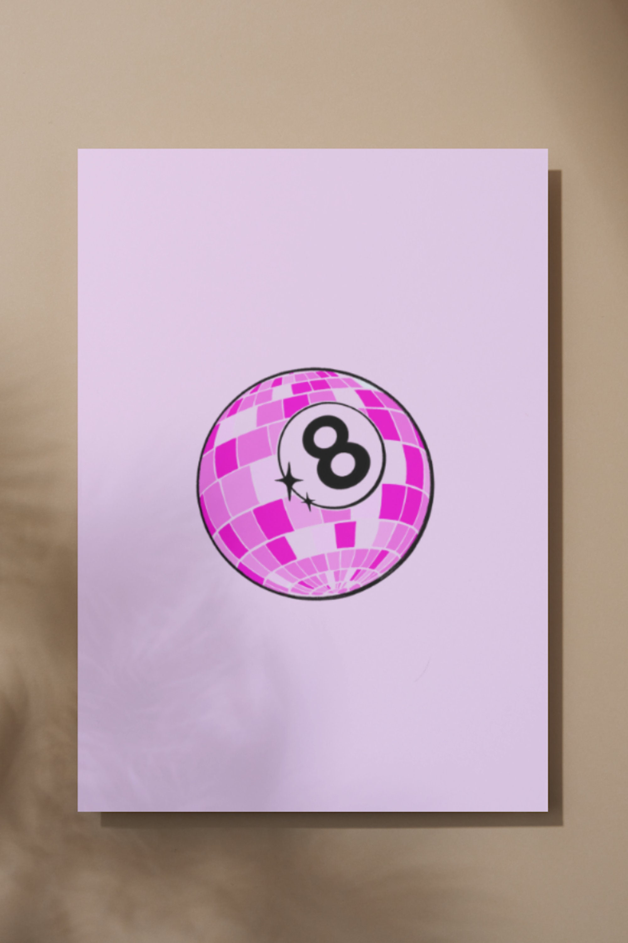 Pink Magic 8 Ball Trendy, Aesthetic Wall Art I Digital Download I ...