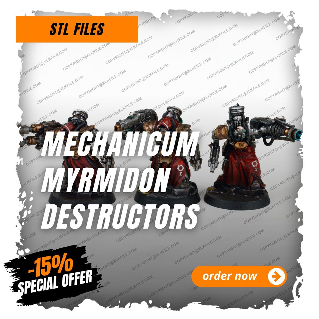 STL File for 3D Printing Forces of the Cult Mechanicum 22 - Etsy