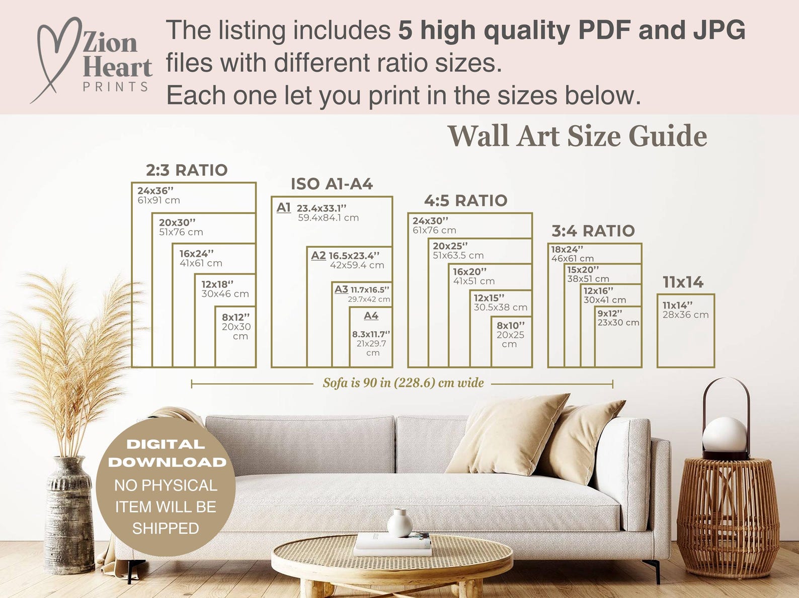 Ten Commandments Wall Art Deuteronomy 28 Print Church Classroom Decor ...