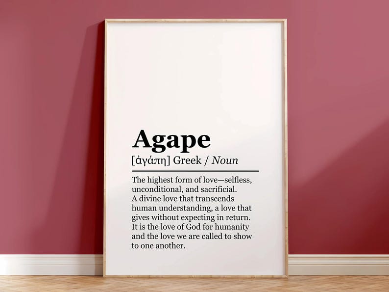 Greek Word Definition Wall Art Hebrew Word Meaning Print Shalom Print ...