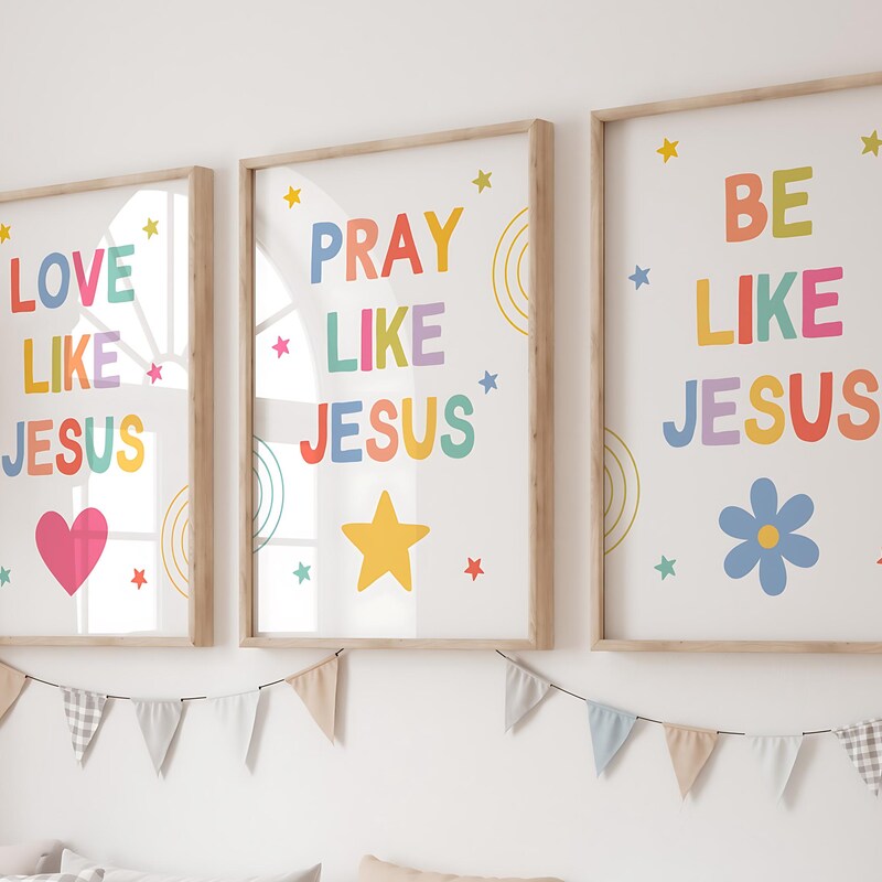Sunday School Wall Art - Etsy