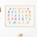God Says I Am Affirmation for Kids Christian Alphabet Affirmation Bible ...