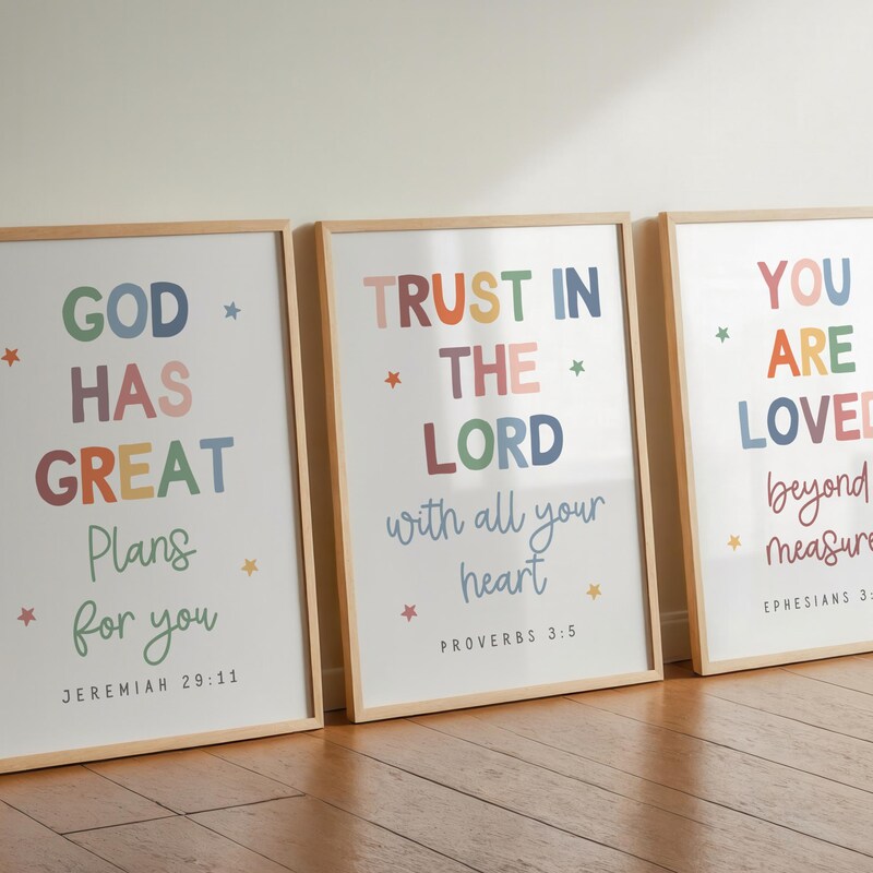 Sunday School Wall Decals - Etsy