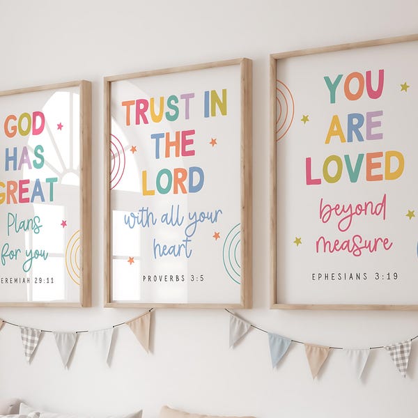 Christian Kids Decal - Etsy