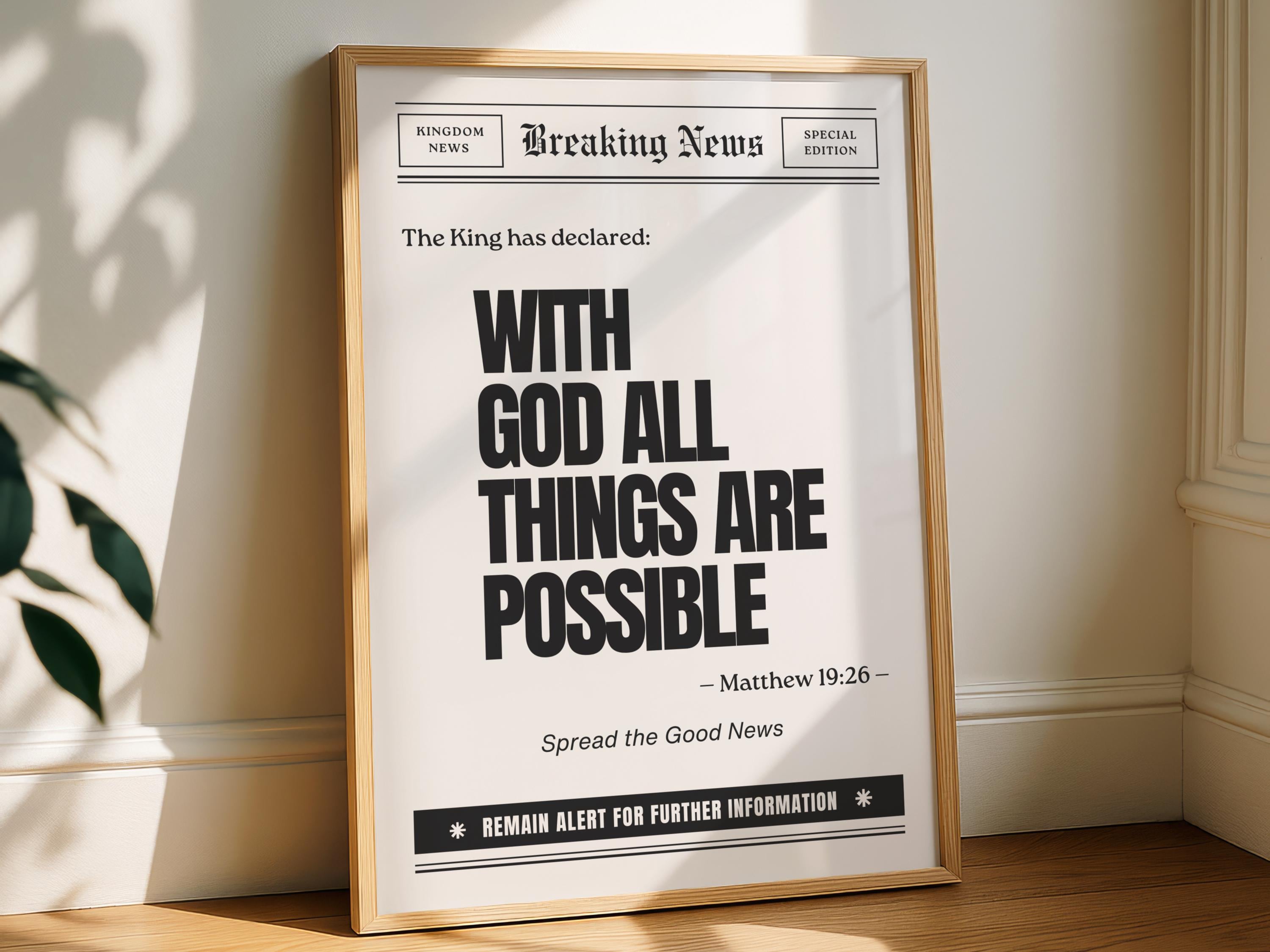 Set of 6 Aesthetic Bible Verse Poster Bundle Church Youth Room Decor ...