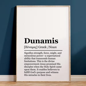 Greek Word Definition Wall Art Hebrew Word Meaning Print Shalom Print ...