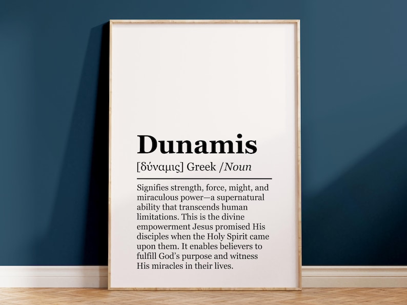 Greek Word Definition Wall Art Hebrew Word Meaning Print Shalom Print ...