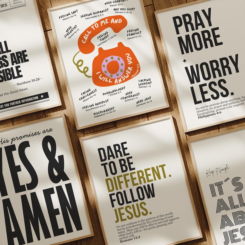Teen Boy Christian Poster - Etsy Canada