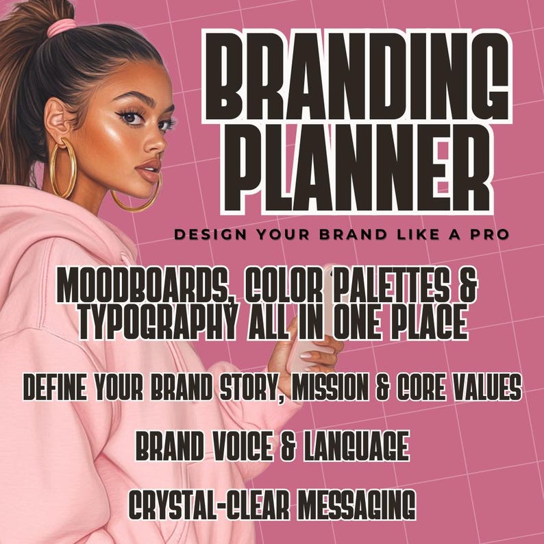 Branding Planner Canva Templates, Digital or Printable, PLR and MRR ...