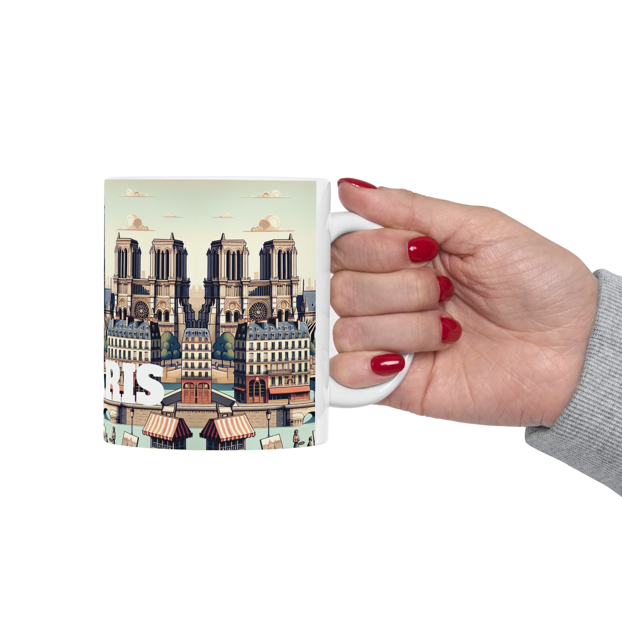 Paris, France Travel Series Ceramic Mug - Etsy