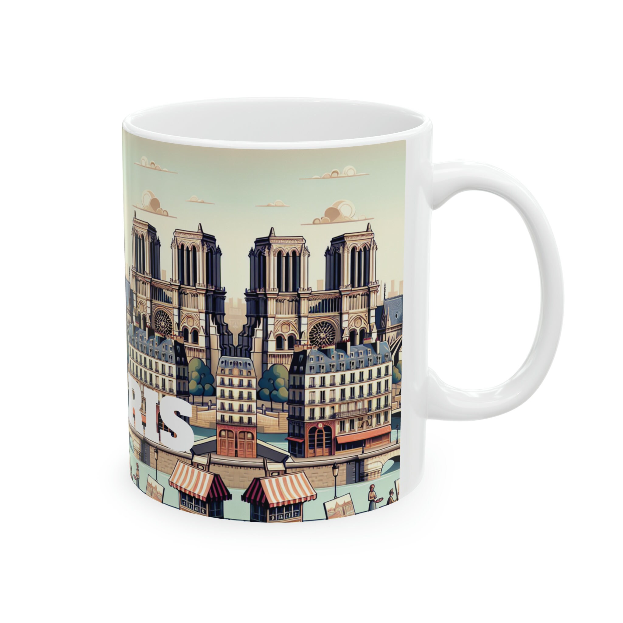 Paris, France Travel Series Ceramic Mug - Etsy