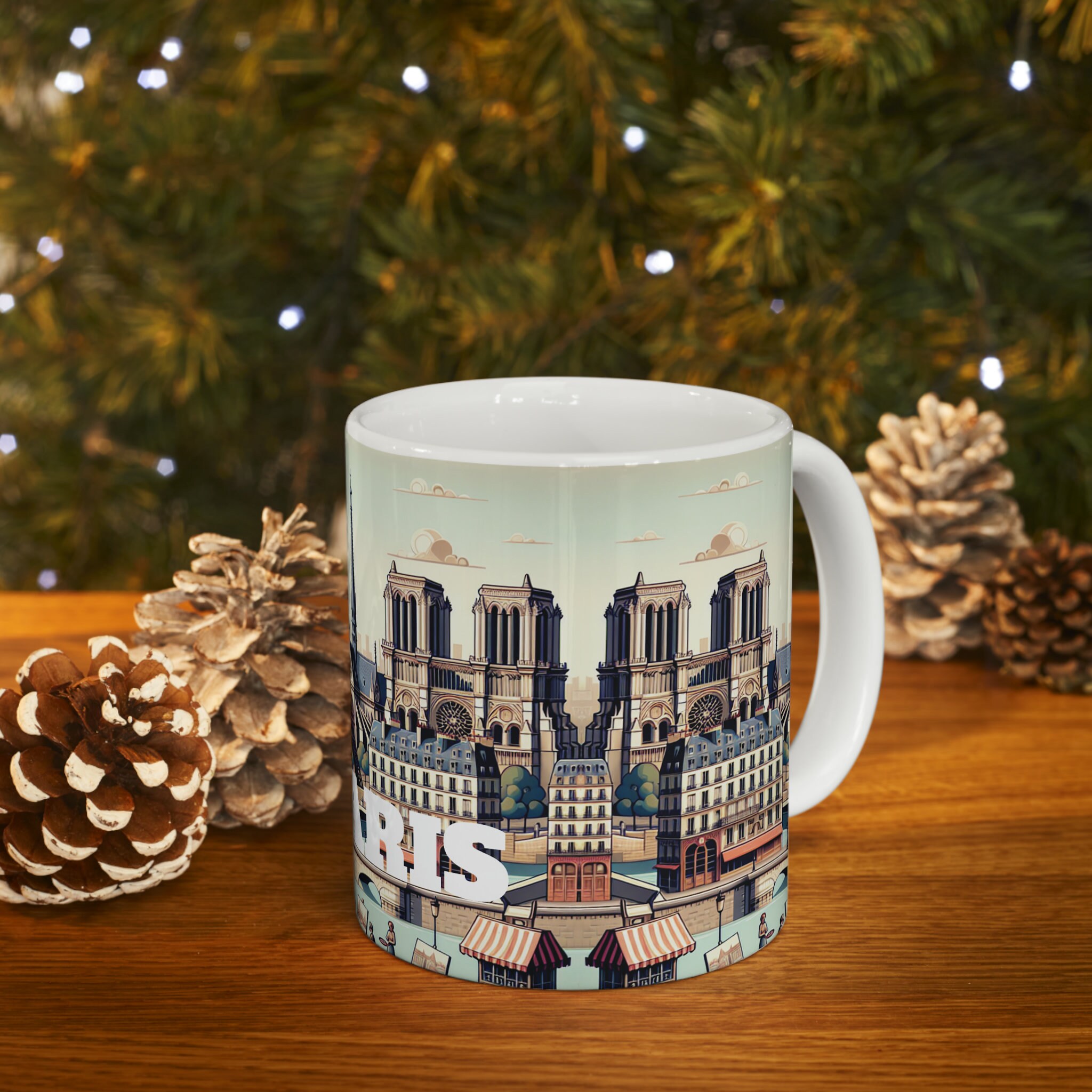 Paris, France Travel Series Ceramic Mug - Etsy