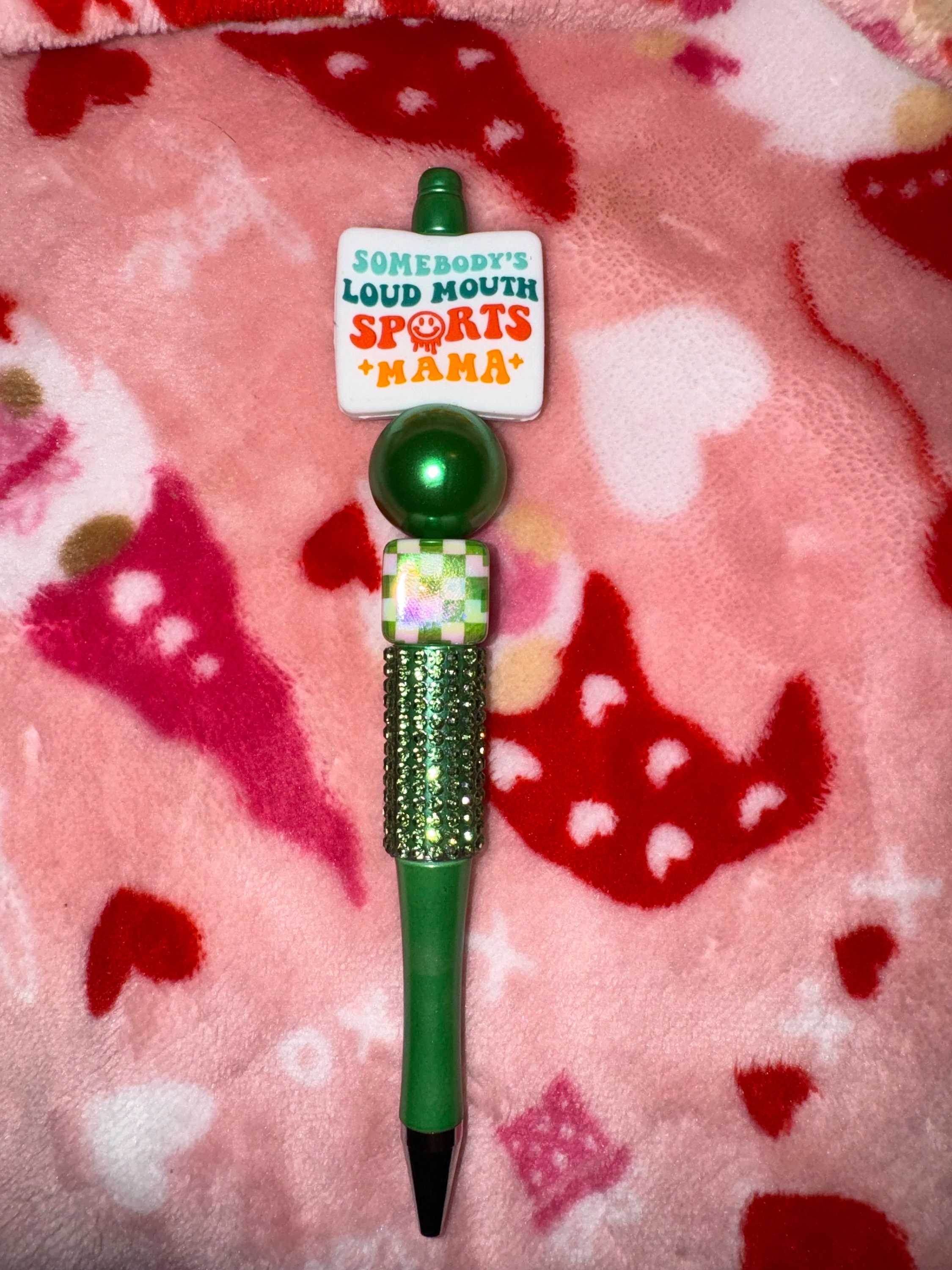 Custom Beaded Focal Pens - Etsy