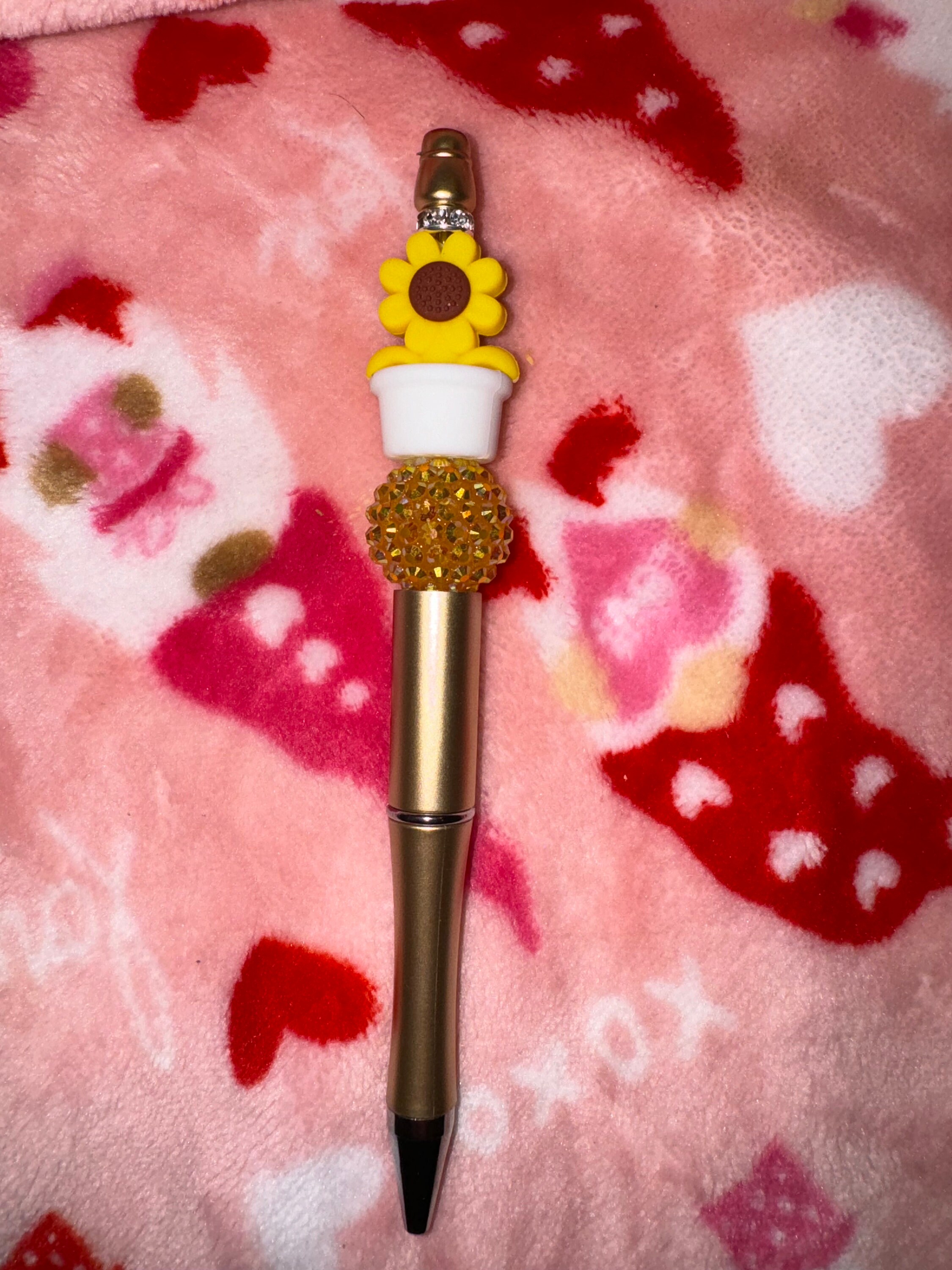 Custom Beaded Focal Pens - Etsy