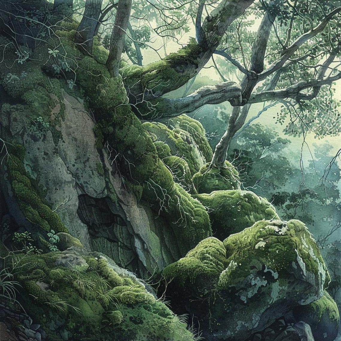 24 Enchanted Forest Clipart, Magical Woodland, Digital Download, DIY ...
