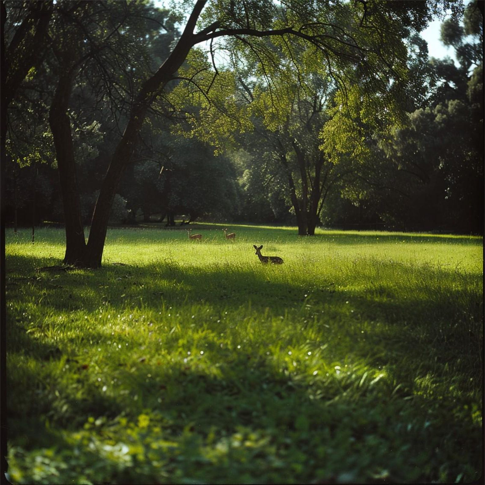 24 Green Park Trees Clipart, Nature Landscape Illustration, Digital ...