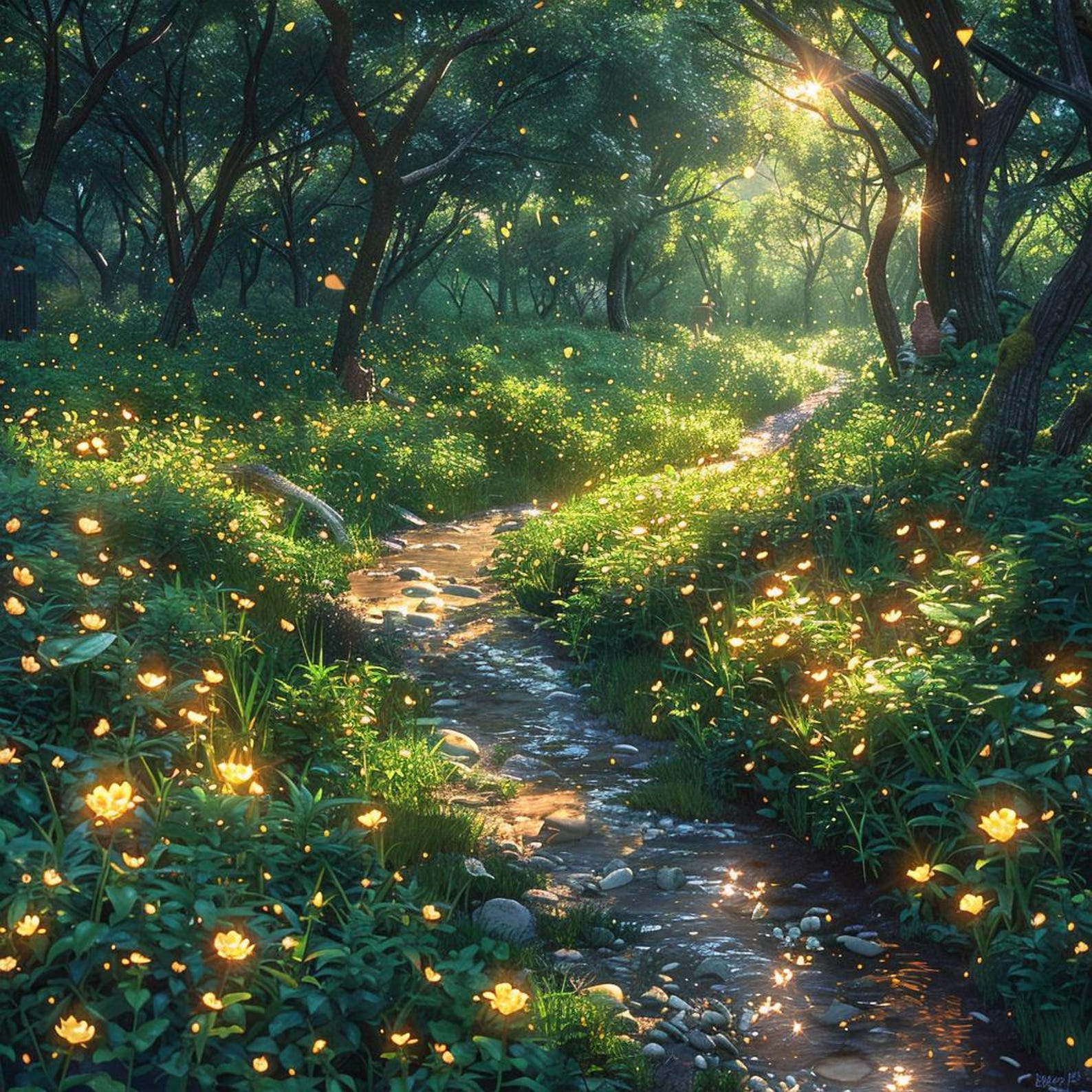 24 Enchanted Forest Pathway Clipart, Fairy Tale Magic Clipart, Digital ...