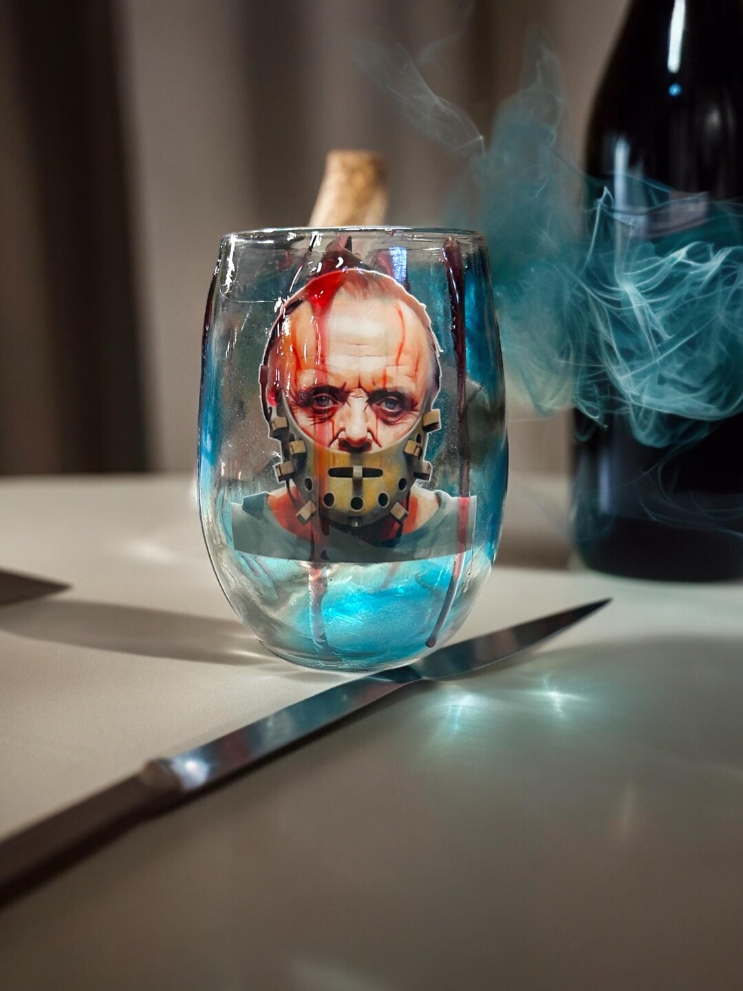 Stemless Hannibal Lecture Wine Glass, Wine Lover Gift, Hannibal Lecture ...