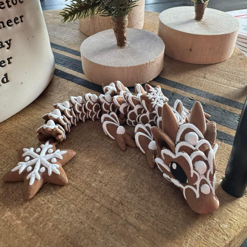 Gingerbread Dragon - Etsy