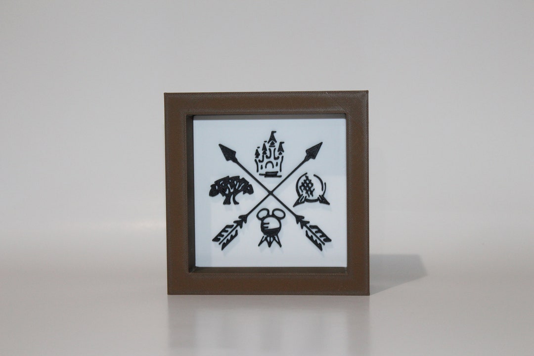 Framed Disney Parks Free-standing Sign - Bring the Magic of Disney ...