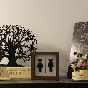 Disney Inspired Restroom Free-standing Sign - Add Some Whimsy to Your ...