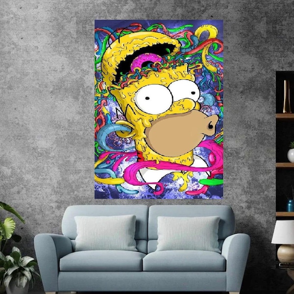 Simpsons Wallpaper - Etsy