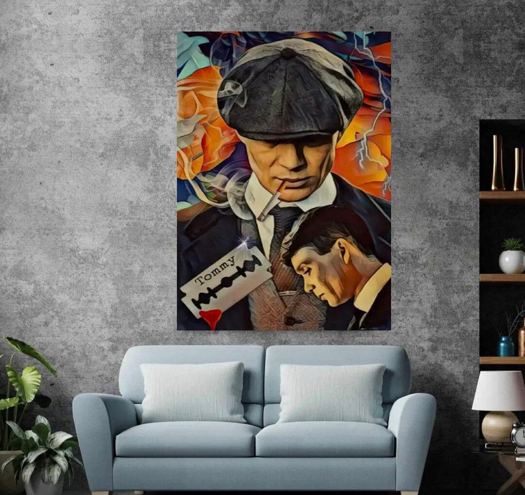 British Gangster Artwork, Retro Art, Classic Movie Poster, Gangster ...