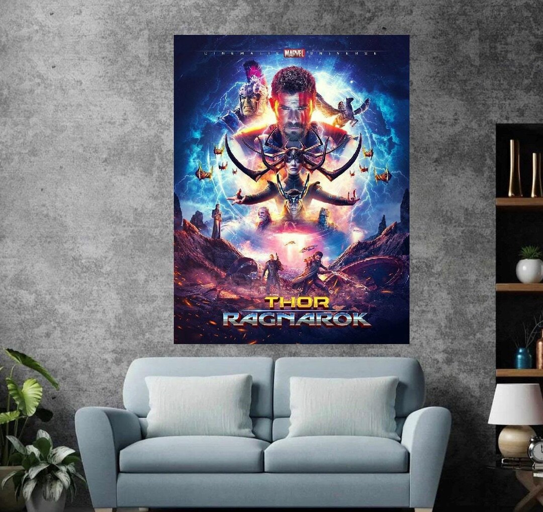 Disney Marvel Thor Posters the Dark World Ragnarok Prints Superheroes ...