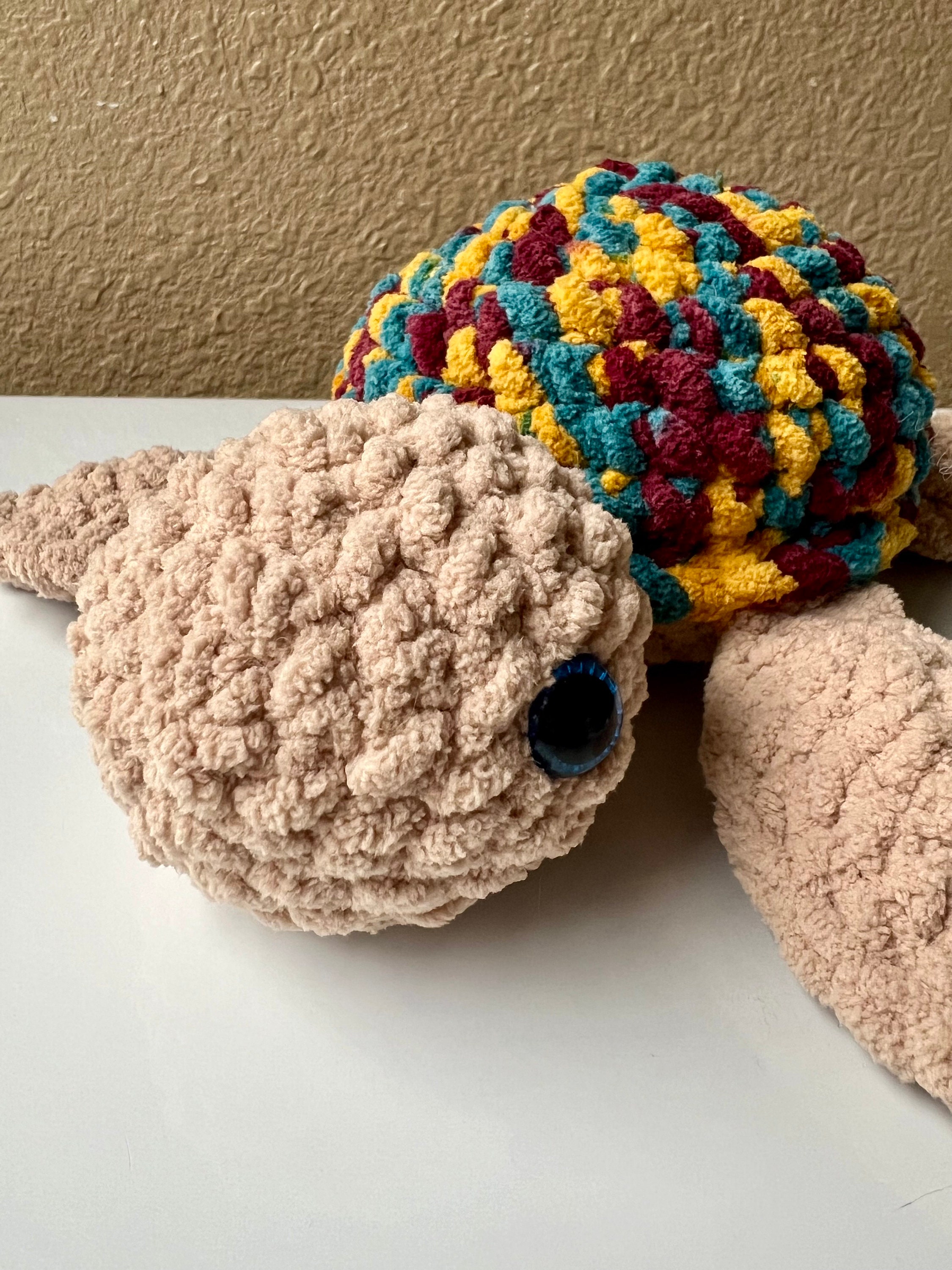 Toby the Sea Turtle / Crocheted Sea Turtle, Stuffed Animal - Etsy