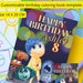 Editable Canva Template, Customizable Birthday Coloring Book, Includes ...