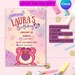 Lotso Bear Invitation, Editable Template, Canva, Lotso Party, Toy Story ...