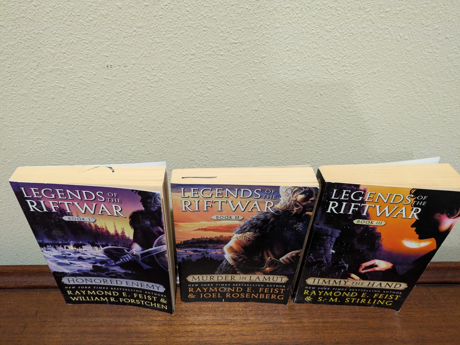 Legends of the Riftwar by Raymond E. Feist, Complete 3 Book Set - Etsy