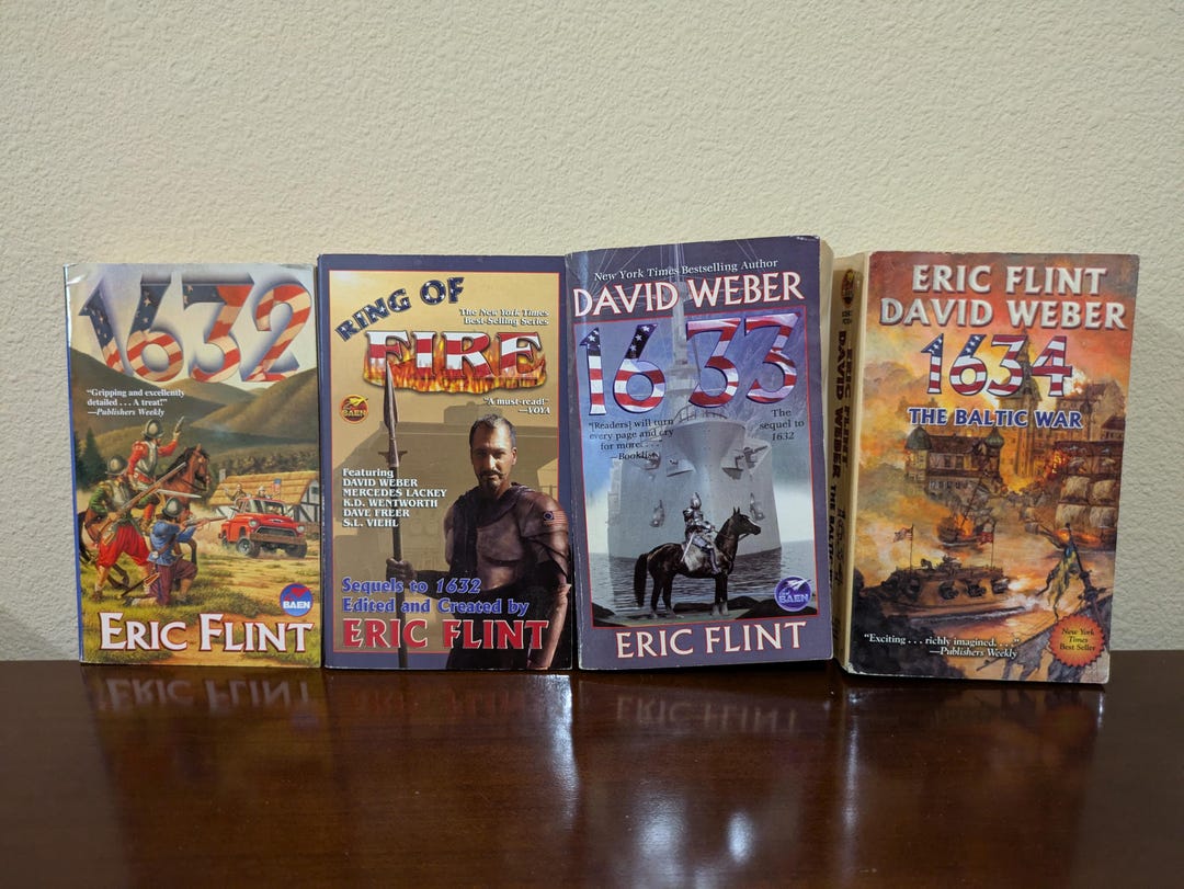 1632, Ring of Fire, 1633, the Baltic War (1634) by Eric Flint - Etsy