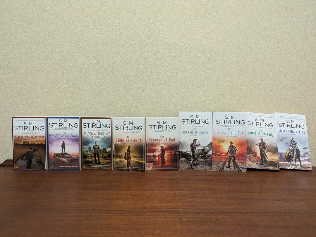 Emberverse Series by S.M. Stirling - 9 Out of 15 Novels in Set - Etsy